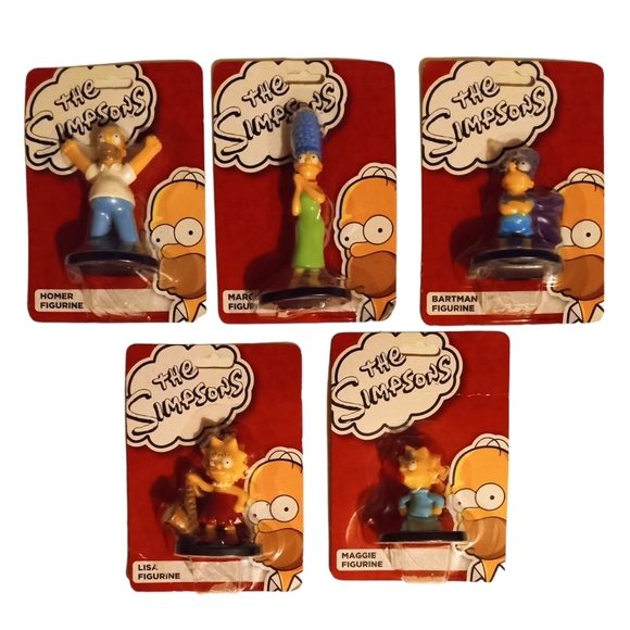 Monogram | Toys | Complete Set Of The Simpsons Minifigurines 25 ...